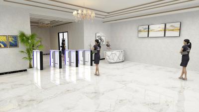 中国 Indoor Lobby Entry Face Recognition Turnstile Single Direction With Security Entrance Detector 販売のため