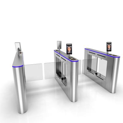 中国 280mm Face Recognition Turnstile Fingerprint Reader 304 Stainless Steel Turnstiles 販売のため
