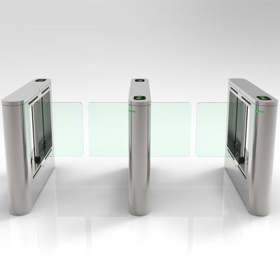 China Intelligent Brushless Swing Barrier Turnstile Gate With Face Recognition Three Roller for sale