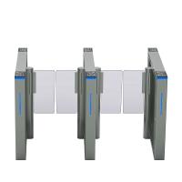 China AC110V 600mm Pass Width Automated Turnstile Gate with Card Reader 304 Stainless Steel for sale
