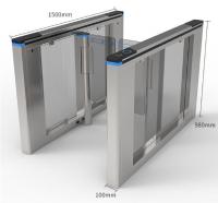 China Swing Barrier Gate Access Control System 550mm Channel Width Servo Motor for sale