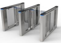 China Swing Barrier Gate Access Control System 550mm Channel Width Servo Motor for sale