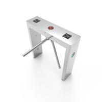 China Full Automatic Brushless Servo Motor Tripod Turnstile Gate 650mm Lane Width 42kg for sale