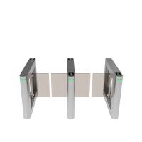 China 0.3-1.5m Smart Face Recognition Turnstile Servo Motor Access Control Gate 550mm Passage for sale