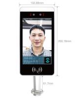 China Wall Mounted Face Recognition Biometric Access Control System 24000 Faces 0.5s Recognition for sale