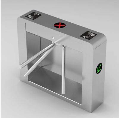 中国 RFID IC Card Access Waist Height Turnstile AC100-240V SUS304 Turnstile Gate Access Control 販売のため