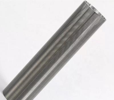 Cina Filtro da Johnson Tube Wedge Wire Screen del tubo dello schermo di acciaio inossidabile in vendita