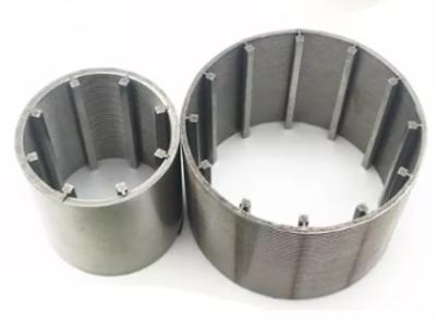 China Johnson Filter Pipe 20 25 50 100 tela de fio de aço inoxidável do entalhe da cunha do mícron 304 à venda