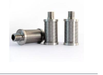 China 304 316l Wedge Wire Filter Nozzle Resist High Temperature à venda