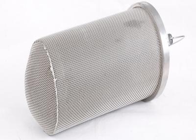China 150mm Diameter 400 Microns van Mesh Cylinder Strainer Micro Porous Te koop