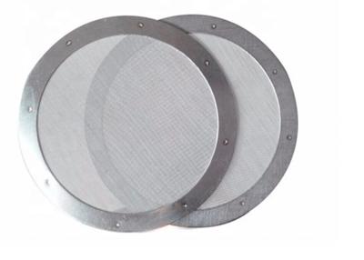 China De industriële 0.01mm Dikke Draad Mesh Water Filter, de Schijf van SUS 316L van de Metaalfilter Te koop
