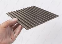 China High Precision 99% 60mm Width Wedge Wire Mesh , Fine Mesh Screen Filter for sale