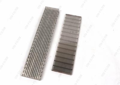 China Hoher Starrheits-V-Form SUS316 0.2mm Schlitz-Keil-Draht-Schirm für Golderz und -bergbau zu verkaufen