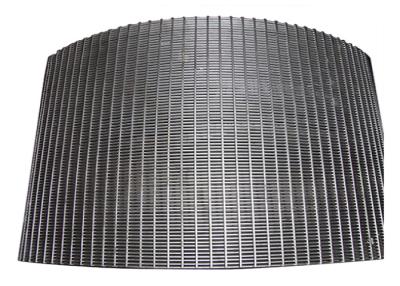 China Aangepaste Groef 0.02mm het Schermfilter van de Wigdraad voor Mijnbouw en Energie Te koop