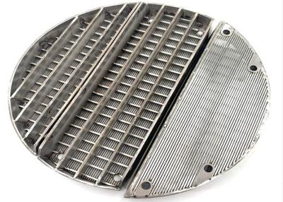 China Ranura 1200m m Dia Wedge Wire False Bottom, pantalla de la categoría alimenticia 0.1m m de la cuba de Lauter en venta