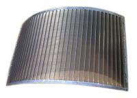 China Rectangle SUS 304 Length 2000mm Wedge Screen Filter , Mine Vibrating Screen for sale