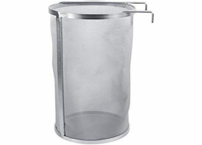 China tubo de filtro de aço inoxidável da espessura do furo 1.6mm de 5mm com punho à venda