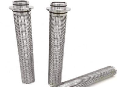 Cina Alta rigidità 117mm a 4 pollici Dia Wedge Wire Strainer, tubo di filtrazione del cavo del cuneo in vendita