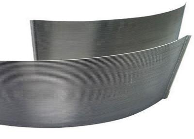 China Filtro de aço inoxidável do fio da cunha do comprimento de 316 300mm para a separação à venda