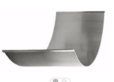 China Pantalla de la curva del tamiz de la curva de la fibra del metal para el filtro de pantalla de agua en venta
