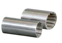 China Automatic Welding Process Wedge Wire Strainer Stainless Steel Filter Medium for sale