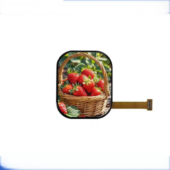 2.05-inch AMOLED display side view