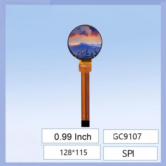 0.99 inch IPS TFT LCD display side view
