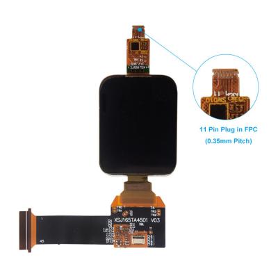 China 1.65 Inch AMOLED Display Module,  368X448 Resolution,  QSPI Interface IC RM69090 Driving for sale