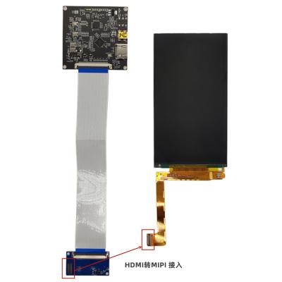 China 6 Inch LCD TFT Display,  1440x2560 Resolution,  50 Pins MIPI Interface With HDMI Board for sale