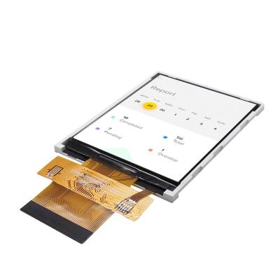 中国 2.8インチ LCD TFT ディスプレイ モジュール, 240x320 解像度, 50 PINS MCU/RGB/SPI インターフェース 販売のため