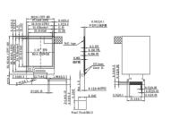 China 1.31  Inch E Paper E Ink Display 152x152 Dot Matrix Color Eink Display for sale