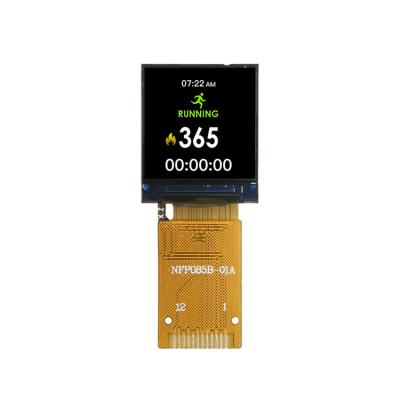 China 0.85 Inch LCD TFT Display , 128x128, 12 Pins 4 Wire SPI Interface GC9107 Driving for sale