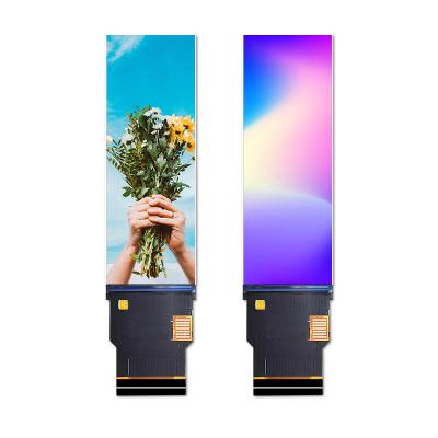 China 2,99 pulgadas Touch BAR Tft Lcd Resolución 268X800 40 pines 3-WIRE SPI +18 BIT Interfaz RGB, en venta