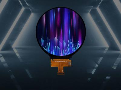 중국 2.76 인치 라운드 TFT 디스플레이 480x480 해상도 40 핀 3SPI+18RGB 인터페이스 300 C/D 판매용