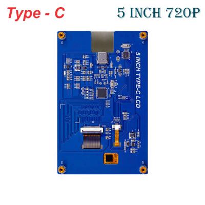 China 5 Inch TFT LCD Display Module With PCBA , TYPE-C Interface,  720X1280 Resolution for sale