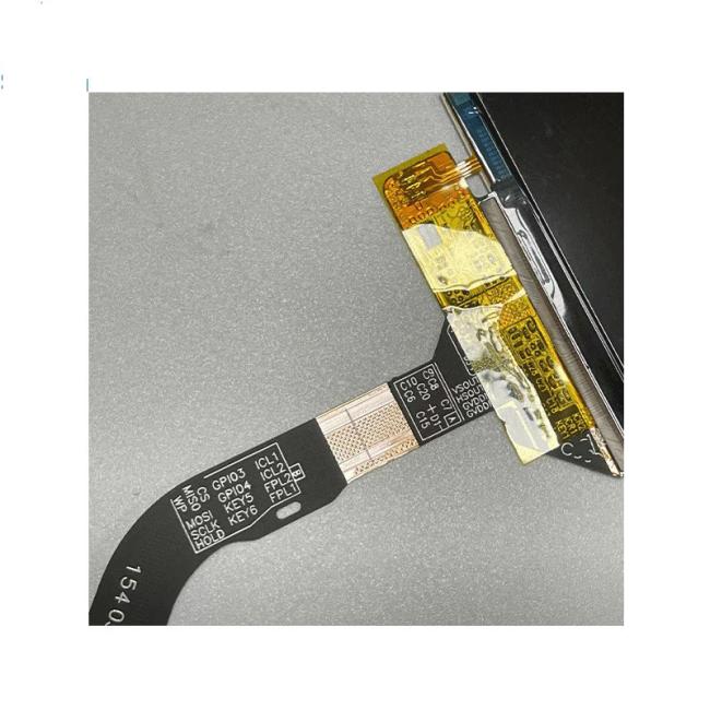 5.2 inch TFT display front view