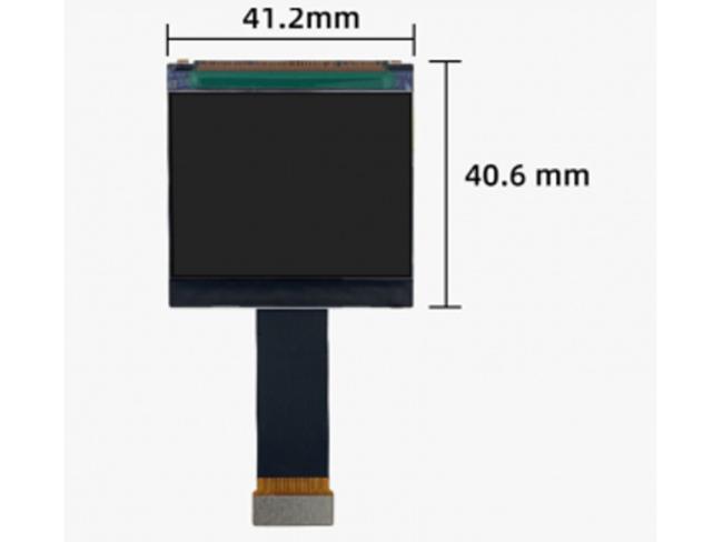 Side view of ESHX019B0M-EH0 TFT display
