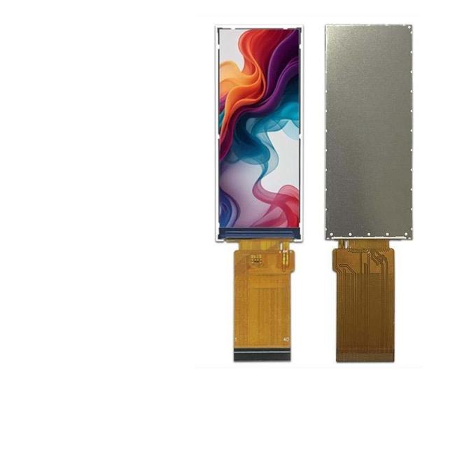 2.86 inch TFT display front view