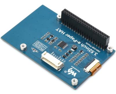 중국 3.52 인치 전자 종이 디스플레이 빨간색 / 검은색 / 흰색 360X240 햇빛 읽기 SPI 인터페이스 판매용