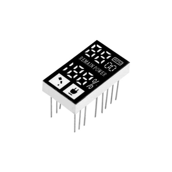 Display digital de tubos digitales con LED Display electrónico de tubos digitales con LED de varios dígitos Display electrónico de tubos digitales con LED Display capacitivo