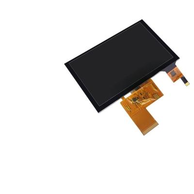 중국 TFT 디스플레이 모듈 5 인치 CTP 800x480 해상도 24 비트 RGB 인터페이스 드라이빙 IC ST7262 판매용