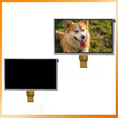 China High Definition 9.0 Inch TFT IPS Full Viewing Angle RGB Communication Liquid Crystal Display With 1024*600 Pixels 50 PIN 18V for sale