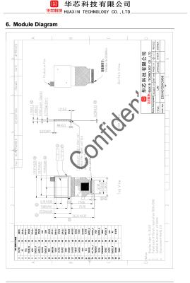 China 0.72 polegadas Micro OLED Display Module 1920x1200 Resolução 61 pines MIPI Interface 2000 C / D para exibição ideal à venda