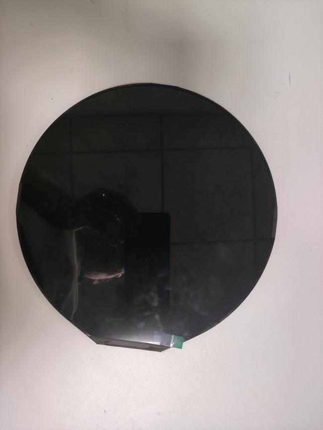 8.2 inch round TFT display front view