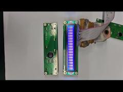 3.5 polegadas FSTN / STN Dot Matrix Lcd Module, 16x1 1/16 Duty 1/5 Bias Driving IC AIP31066