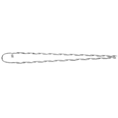 中国 Power Accessories Galvanized Steel Wire Preformed Guy Grips 販売のため