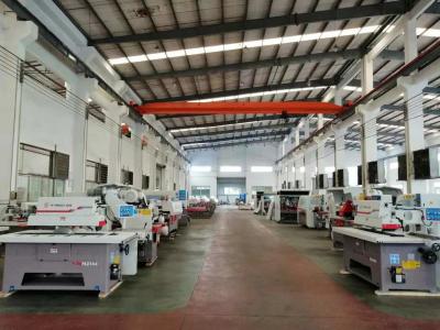 Cina Spessore di lavoro massimo di legno 75mm della tagliatrice dello strappo del pianificatore del lato del doppio di taglio in vendita