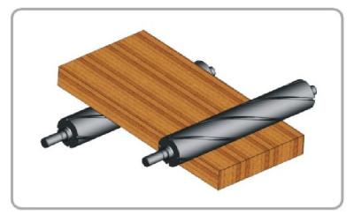 China Hoge Efficiënte 2 Opgeruimde Planer, Industrieel Houten Planer Houtbewerkingsmateriaal Te koop