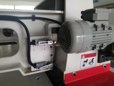 China Hochleistungs-einzelner Riss sah Gesamtleistung 9.02kw des Maschinen-Blatt-Durchmesser-400mm zu verkaufen