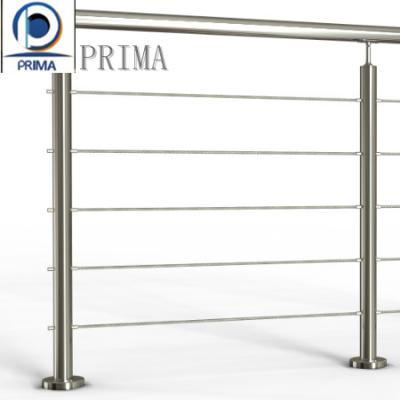 China Hot sales 304/316 Stainless steel balcony cable/wire railing design for sale